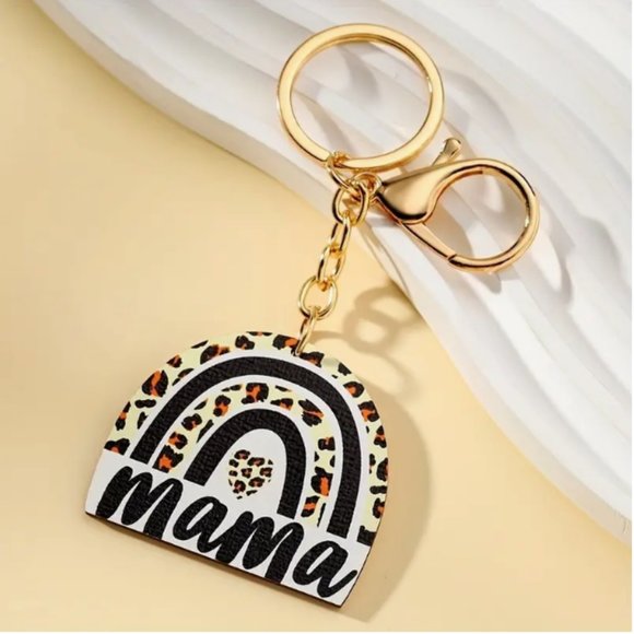 Accessories | Mama Wooden Dangle Keychain | Poshmark